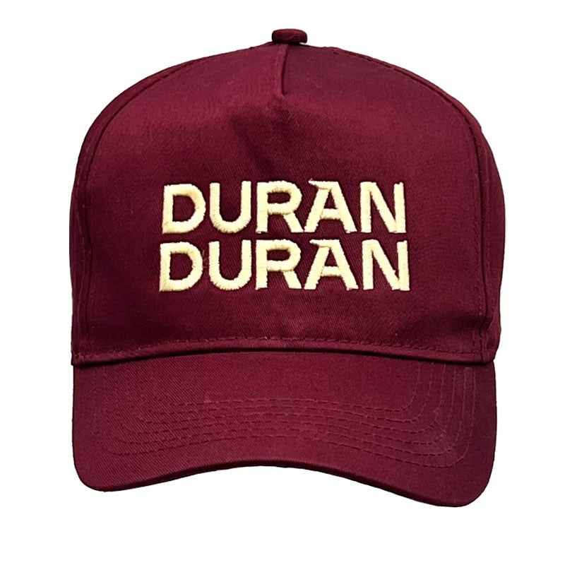 MAROON EMBROIDERED DD CAP – Duran Duran Official Store
