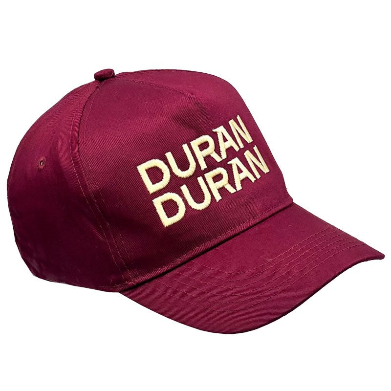 MAROON EMBROIDERED DD CAP – Duran Duran Official Store