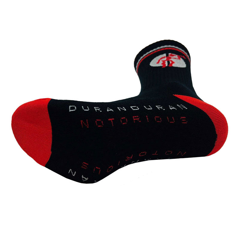 BLACK NOTORIOUS CREW SOCKS – Duran Duran Official Store