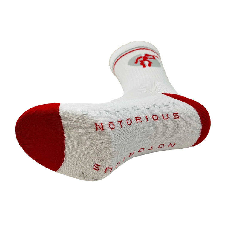 WHITE NOTORIOUS CREW SOCKS – Duran Duran Official Store